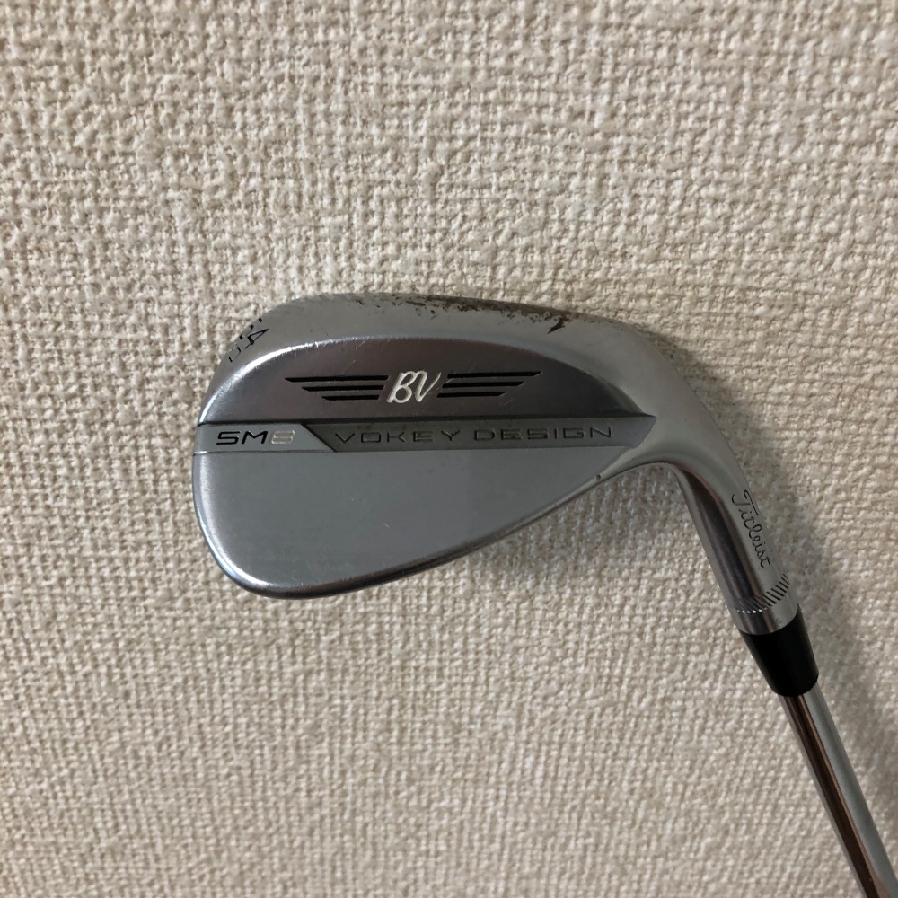 Titleist Vokey SM8 TOUR CHROME Wedge 54-12D Steel shaft Used | Shopee ...