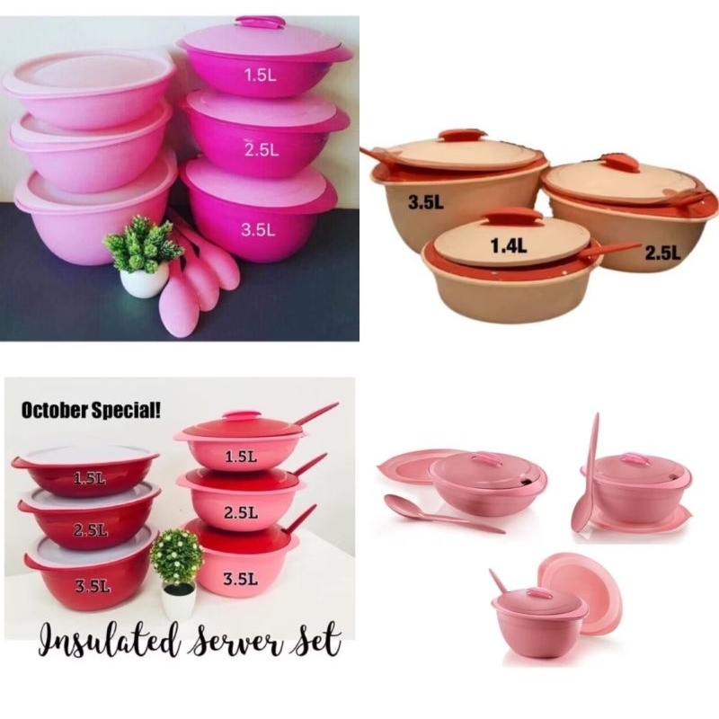 💖💖 Tupperware Insulated Server 2.5L / 3.5L (1pc) | Shopee Malaysia