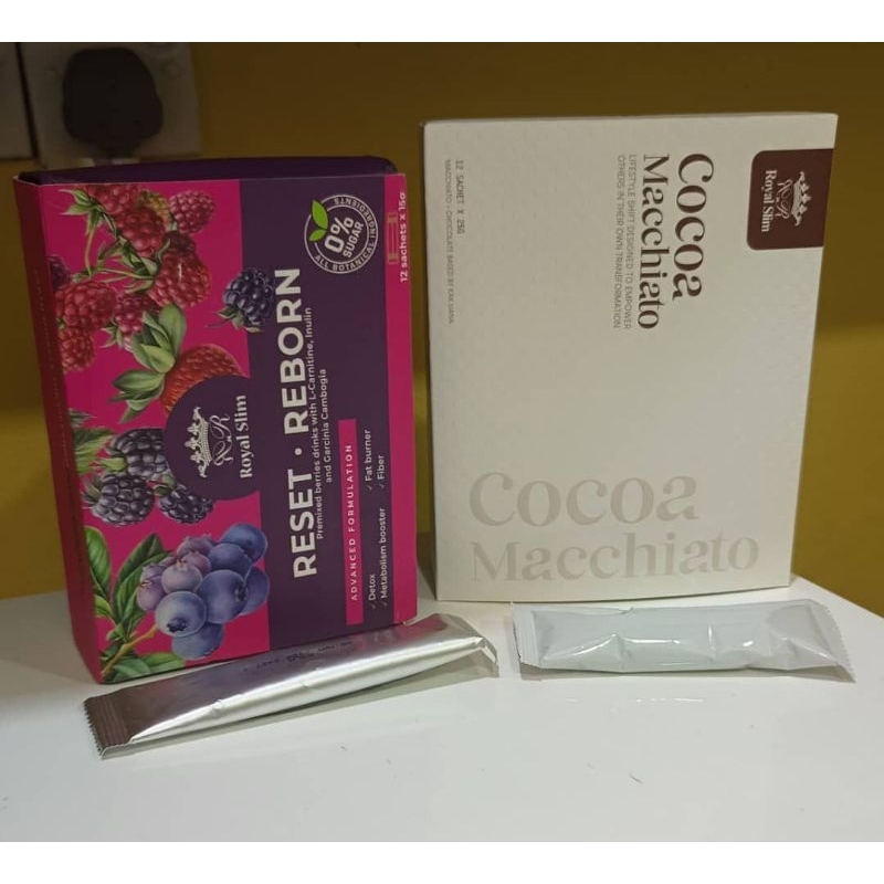 Royal Slim Reset Reborn & RS Cocoa Macchiato RSLM Lishuo Magic for ...