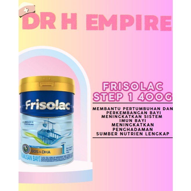 Frisolac AR (NEW) 400g and Frisolac Step 1 (400G) | Shopee Malaysia