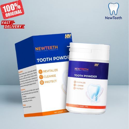 HH NewTeeth Repairing Tooth Powder | Herbal Gum Care | Teeth Whitening ...