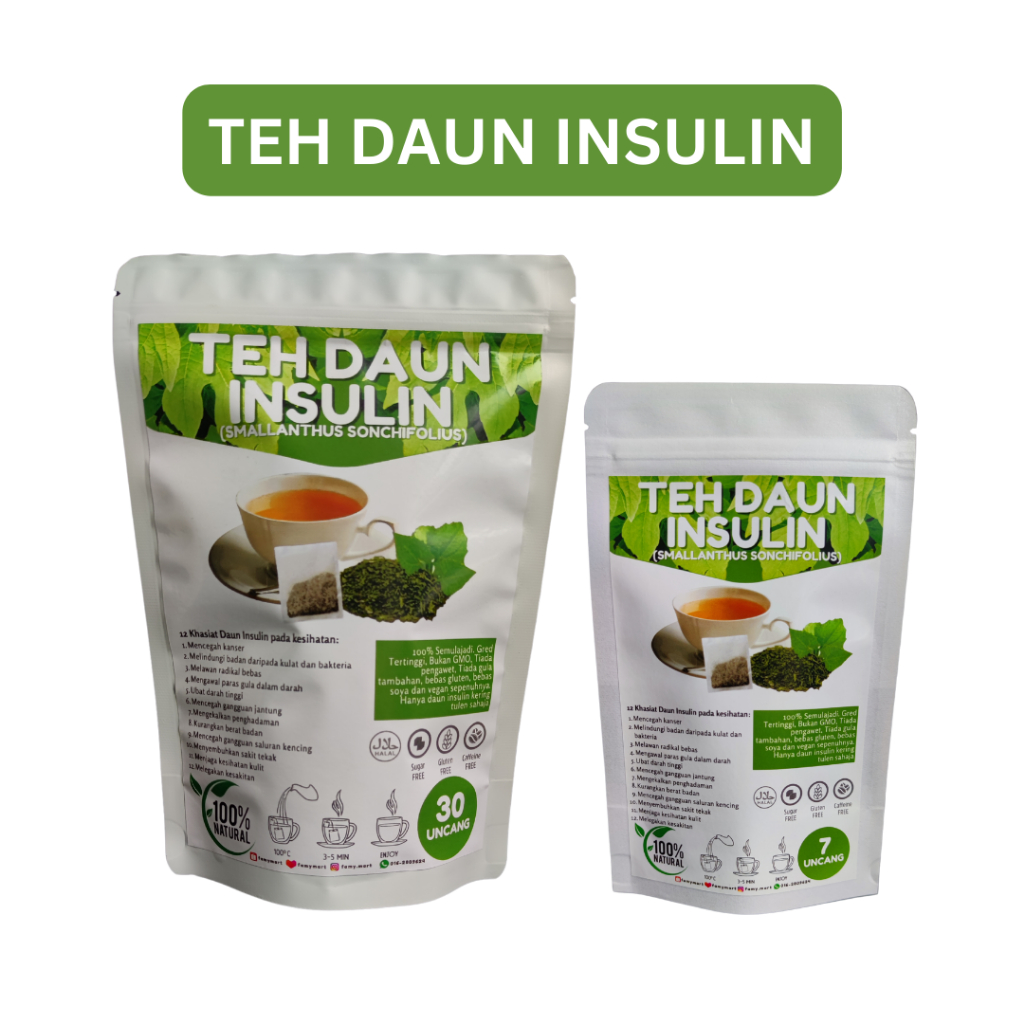Teh Daun Insulin | Smallanthus Sonchifolius Tea | Shopee Malaysia