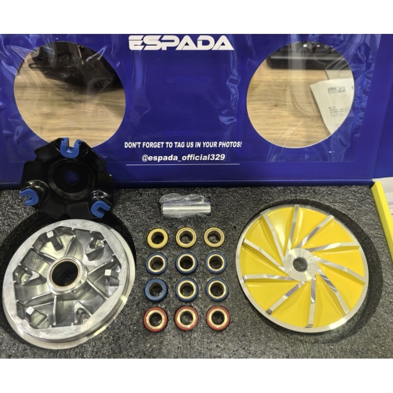 ESPADA HONDA VARIO 160 ADV 150 160 PCX 150 RACING FRONT CVT PULLEY COMP ...
