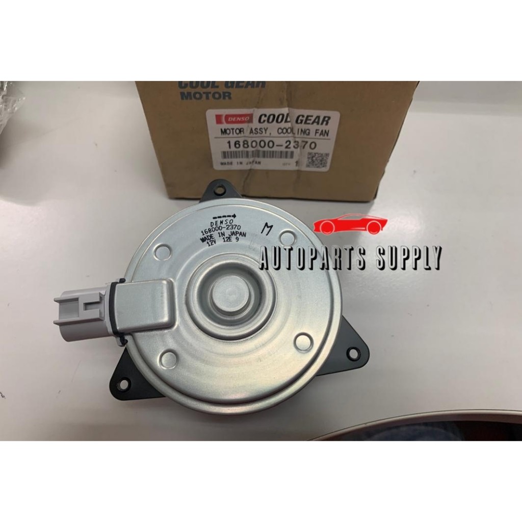 ORIGINAL DENSO COOL GEAR FAN MOTOR 168000-2370 for TOYOTA VIOS NCP42 ...