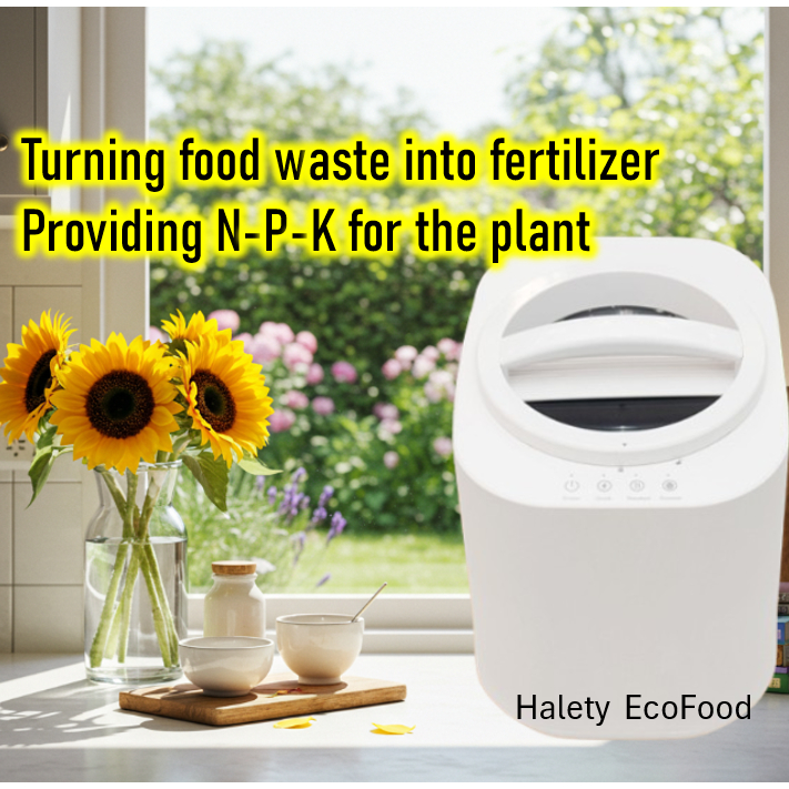 Composter Halety EcoFood 4L Food Recycler food waste Composting Machine ...