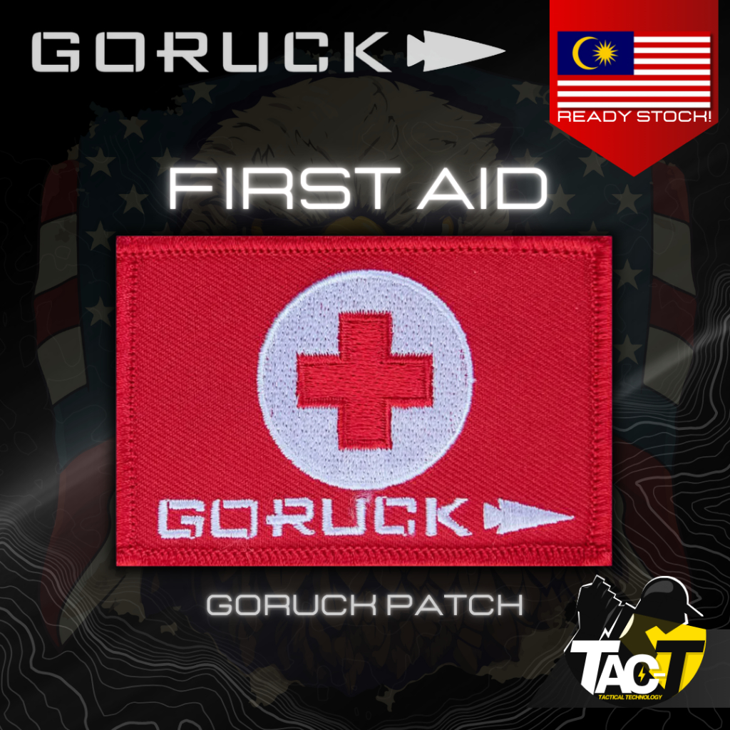 GORUCK Patch - GORUCK First Aid - Original | Shopee Malaysia