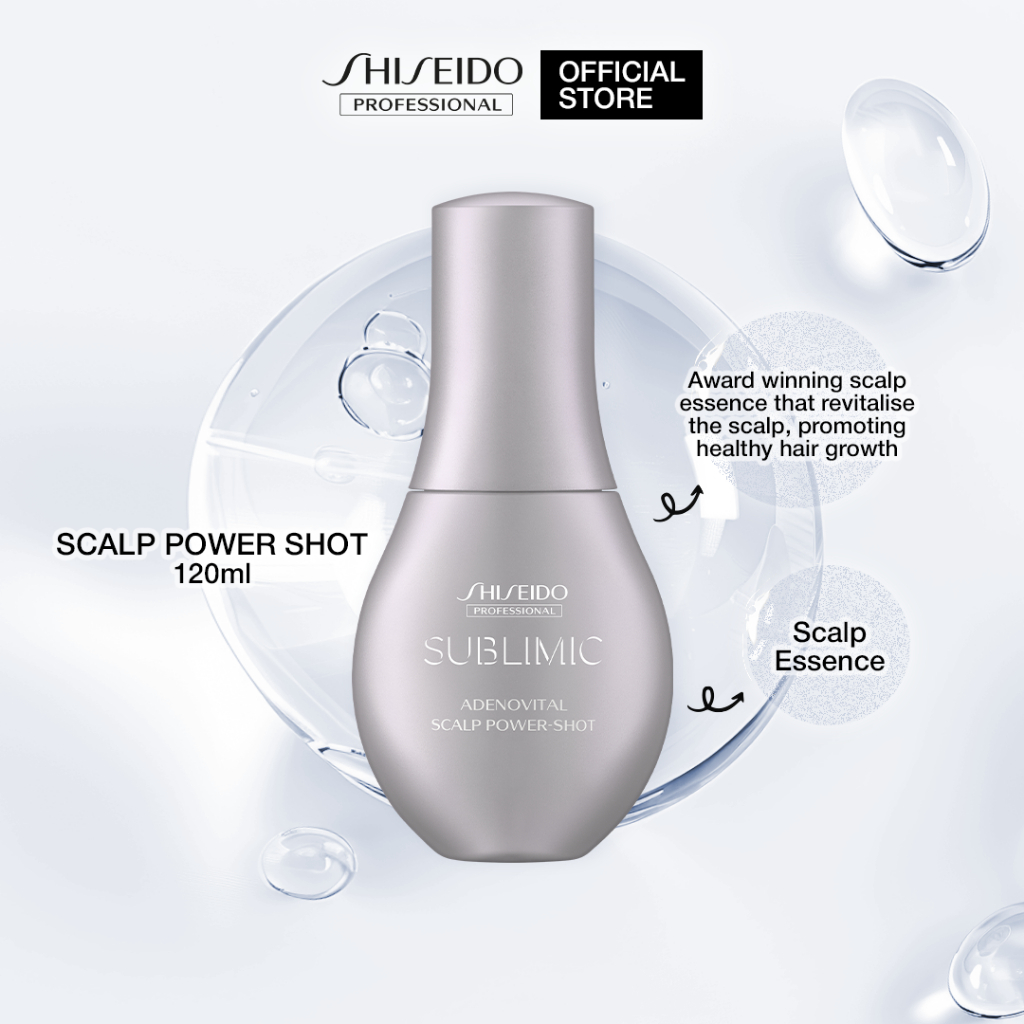 SHISEIDO PROFESSIONAL Sublimic Adenovital Scalp Power-Shot (120ml) | Shopee Malaysia