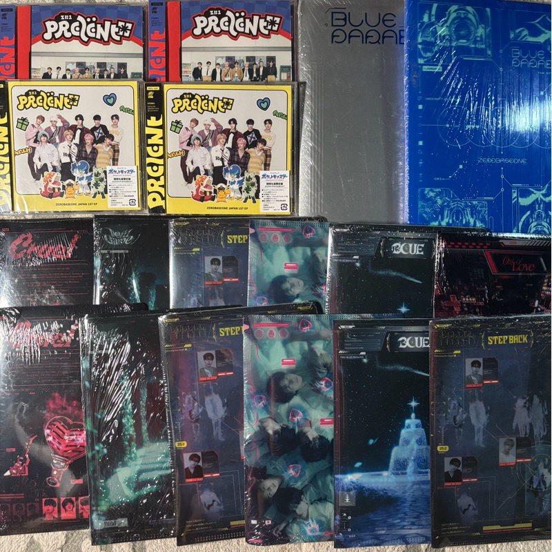 (Sealed) Official ZB1 Blue Paradise Photobooks and Zerose album ...