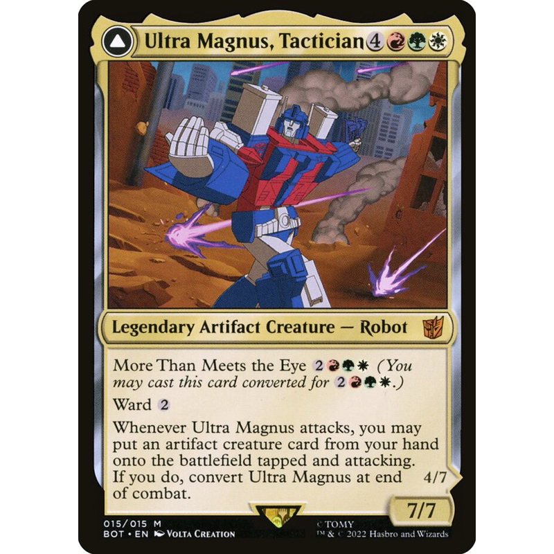 MTG(Singles): Ultra Magnus , Tactician- BOT (#15) | Shopee Malaysia