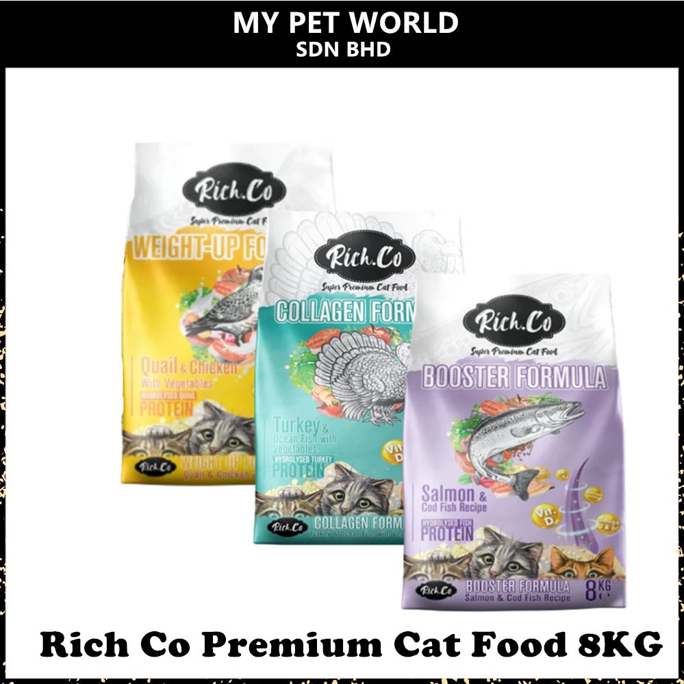 Rich Co Rich Choice Premium Booster Formula Kitten Chicken Salmon ...