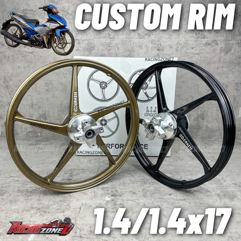 G500 CUSTOM HUB RIM 1.4/1.4x17 Y15ZR Y16ZR/Y15 5 Batang Custom Rim Hub ...