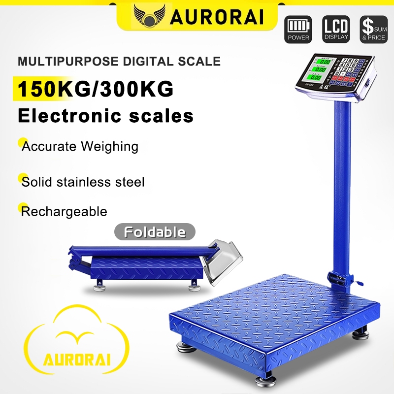 Rechargeable Weight Scale 150KG/300KG Electronic Digital Weighing Scale ...
