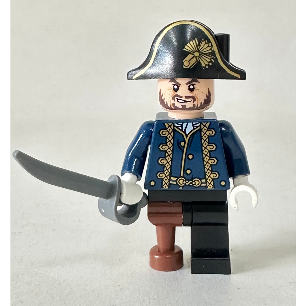 poc028 Lego Pirates of the Caribbean 4192 - Hector Barbossa with Pegleg ...
