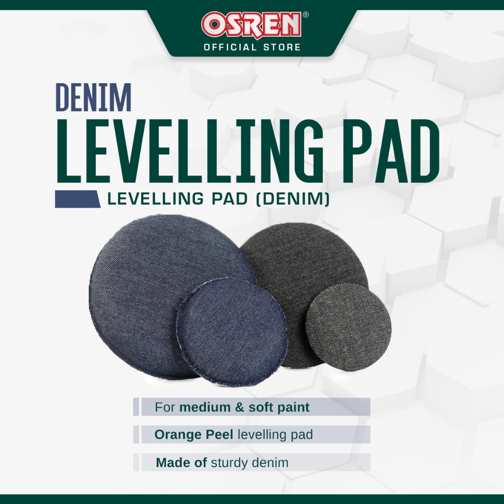 OSREN Denim Pad - Orange Peel Levelling Pad for DA & Ro | Shopee Malaysia