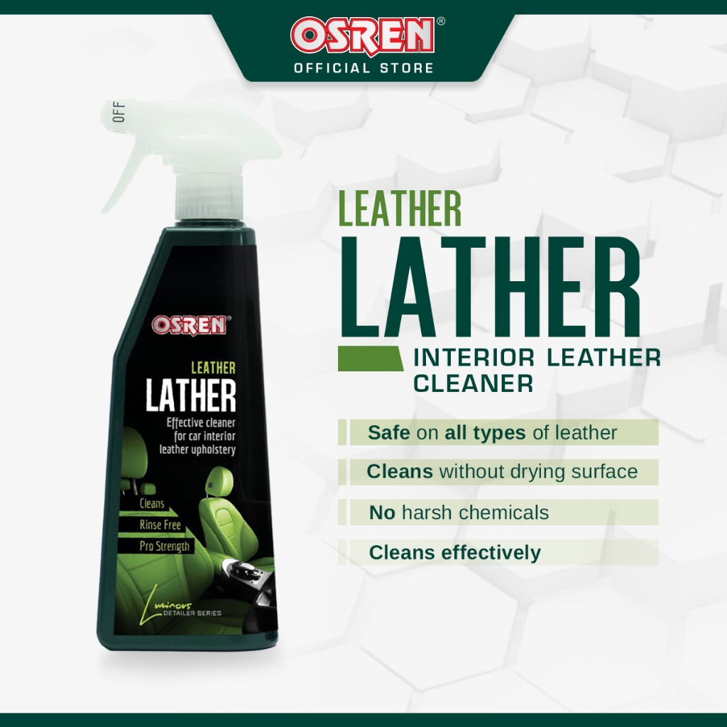 OSREN Luminous Leather Lather - Leather Cleaner (545ml) | Shopee Malaysia