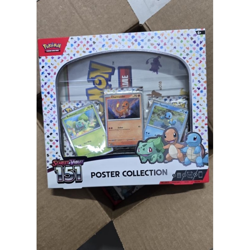 POKEMON Tcg 151 Poster Collection Scarlet and Violet | Shopee Malaysia