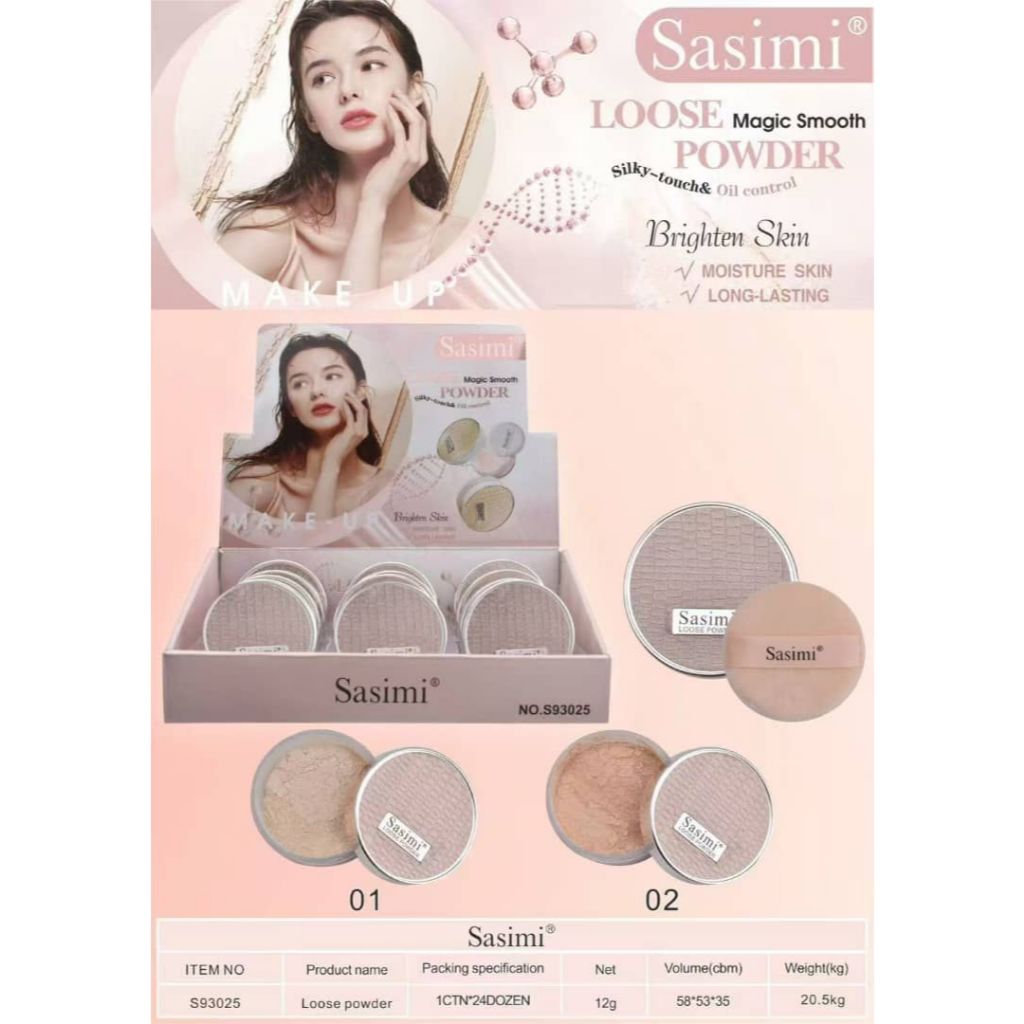 SASIMI LOOSE POWDER MAGIC SMOOTH (1BOX) | Shopee Malaysia