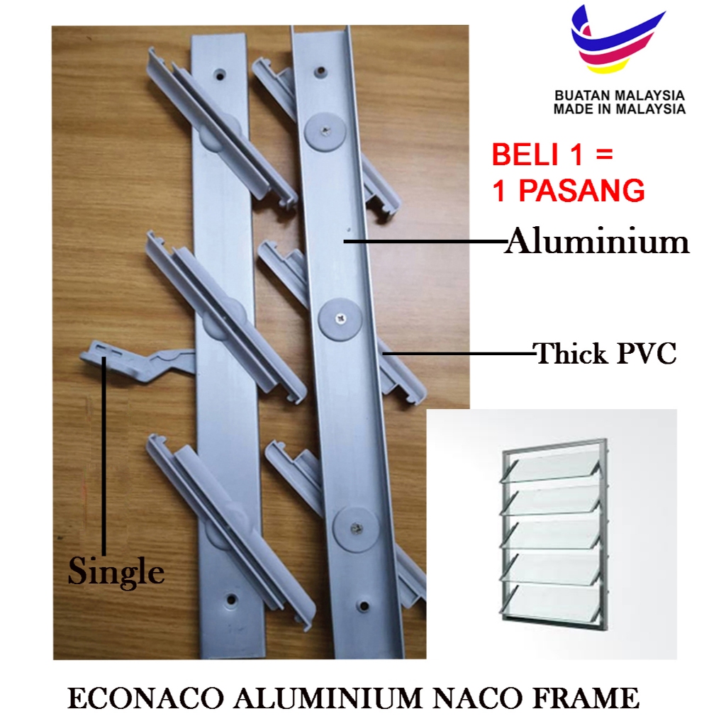 ( FAST SHIP BELI 1 =1 PASANG ) ONE PAIR / PASANG TINGKAP NACO BLADE ...