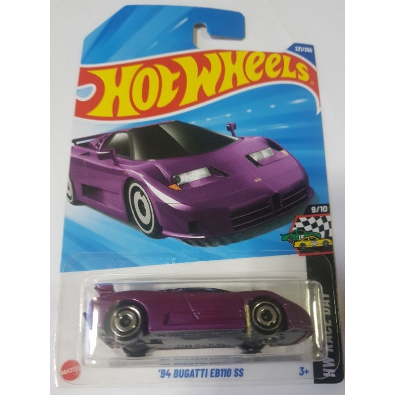 Hotwheels 94 Bugatti EB110 SS Purple 25L | Shopee Malaysia