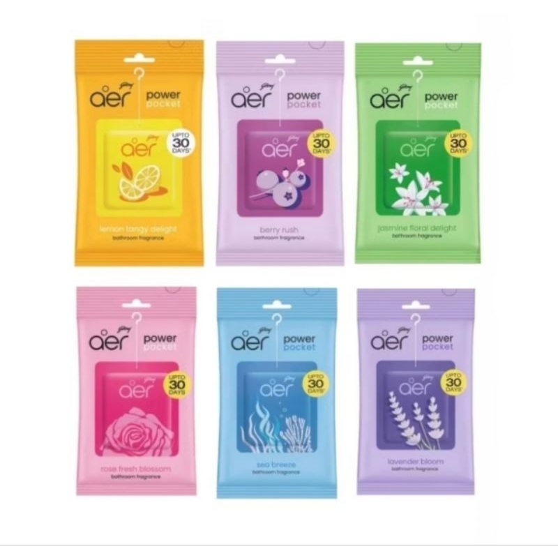 Godrej Aer Pocket Bathroom Air Fragrance 10g (1's) | Shopee Malaysia