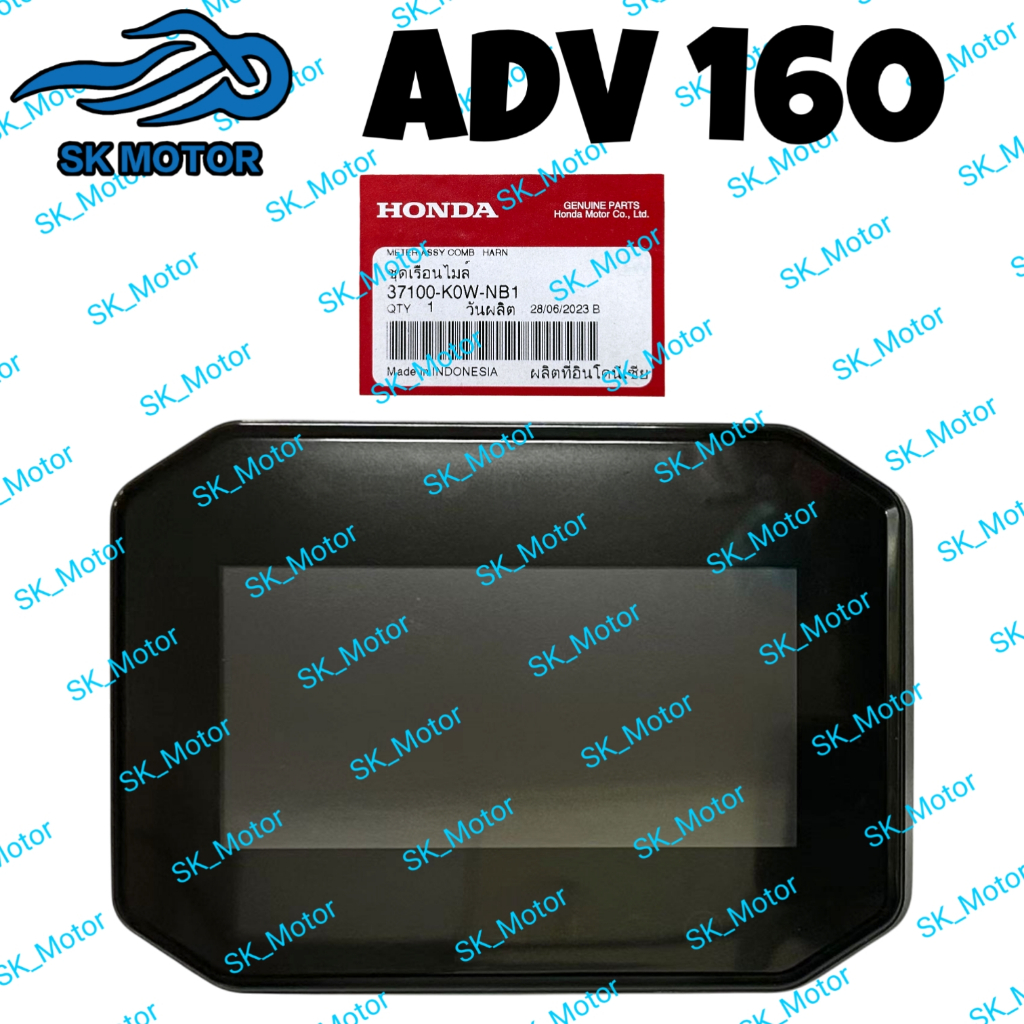Honda ADV 160 ADV160 Original Speedo Meter Speedometer Assy 37100-K0W ...