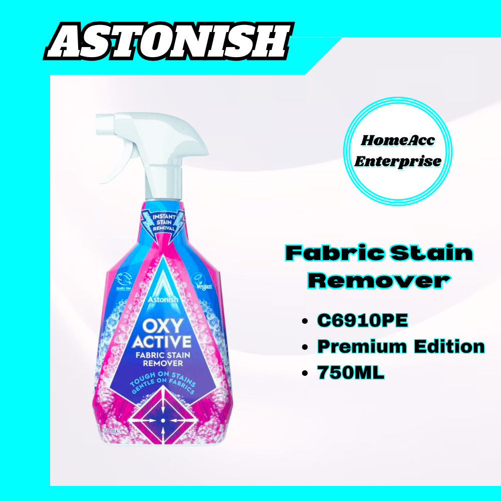 Astonish Premium Edition [C6910PE] Fabric Stain Remover [750ML] Oxy Active | Shopee Malaysia