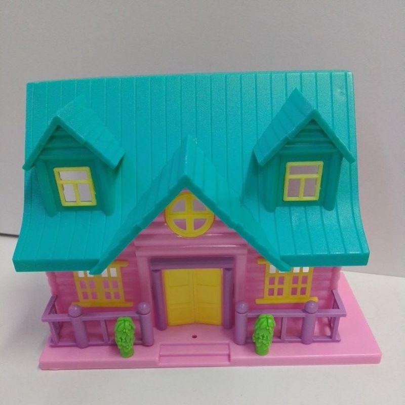 House toy for kids girl retend play set DIY doll house princess villa ...