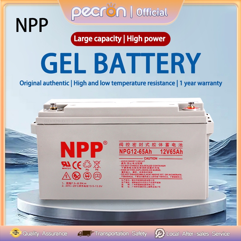 NPP Solar Gel type DEEP CYCLE Battery 12V100AH Solar colloidal battery ...