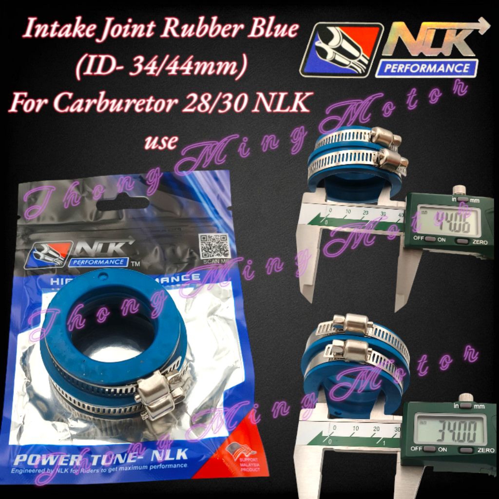 NLK Performance Racing Intake Joint Rubber (34/44mm)/44mm/48mm/52mm ...