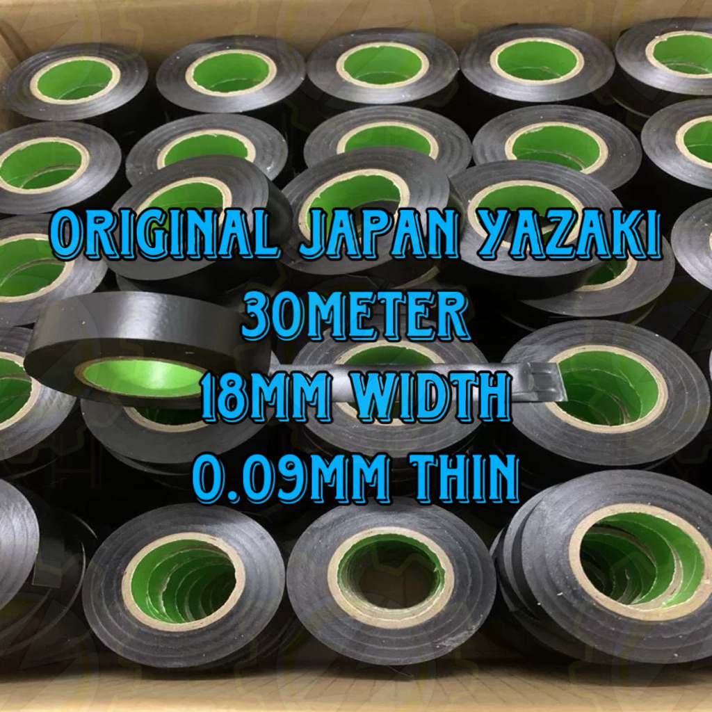 30METER YAZAKI JAPAN PVC INSULATION HIGHER QUALITY WIRE TAPE | Shopee ...