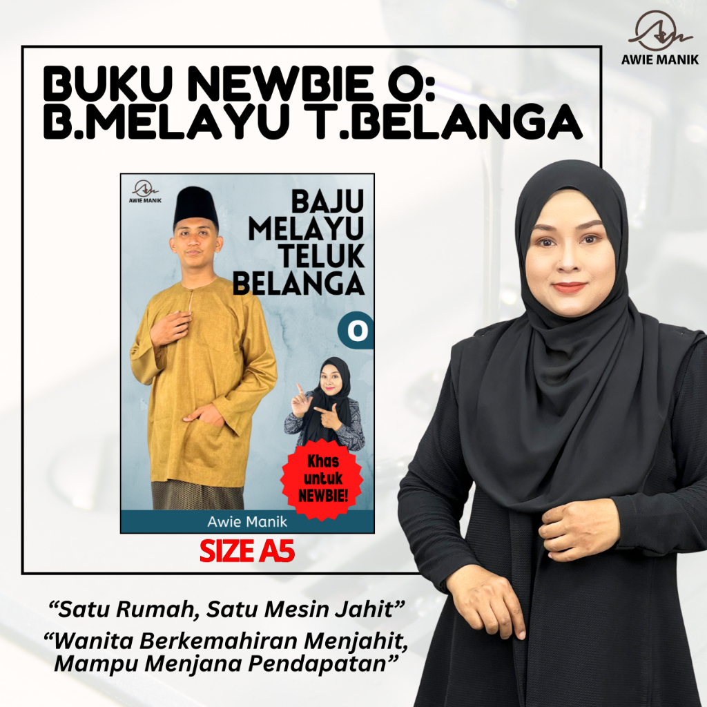 [BUKU] BAJU MELAYU TELUK BELANGA AWIE MANIK | Shopee Malaysia