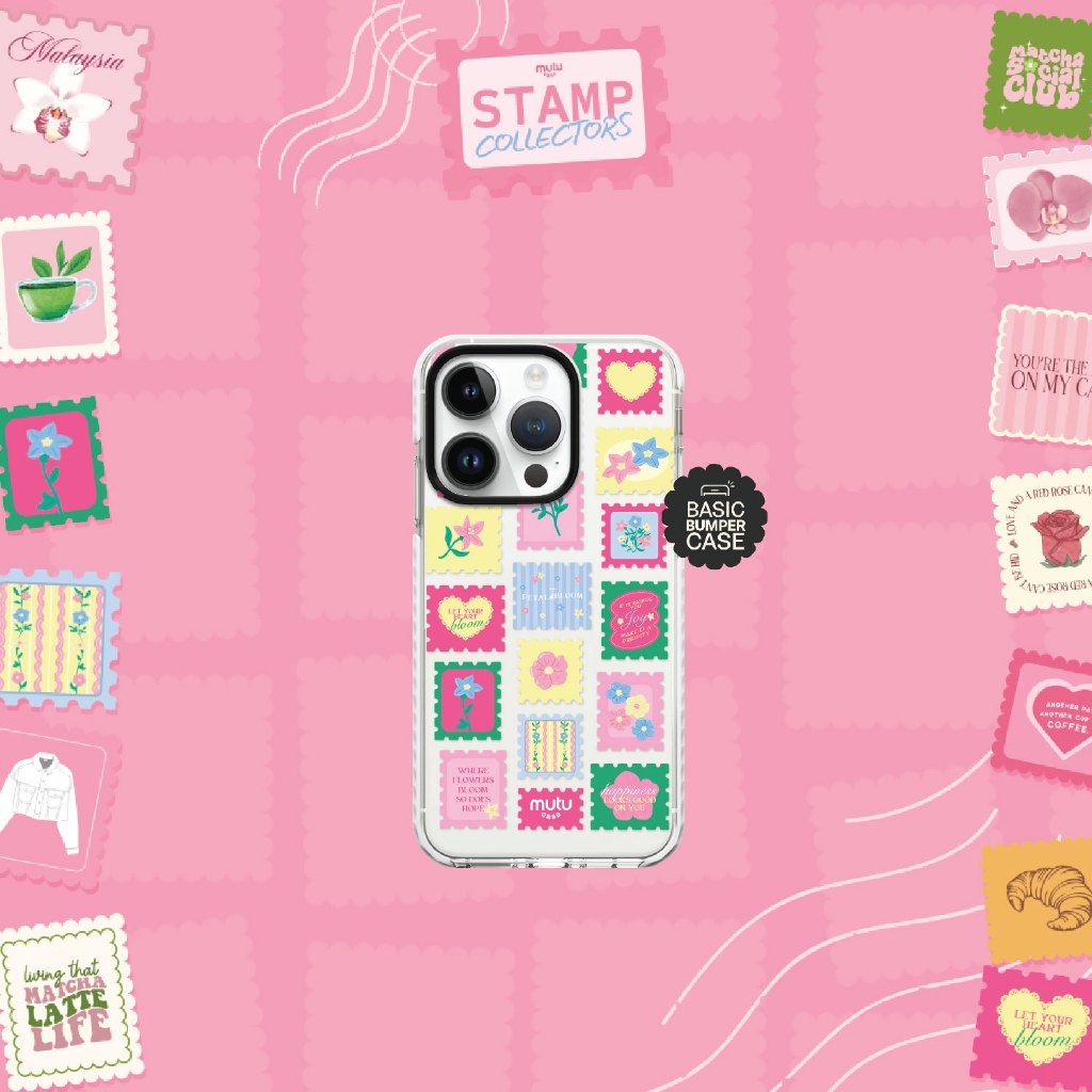 Petal and Bloom Stamp - Stamp Collector by Mutu Case (Powered by Basic Bumper) Compatible with ...
