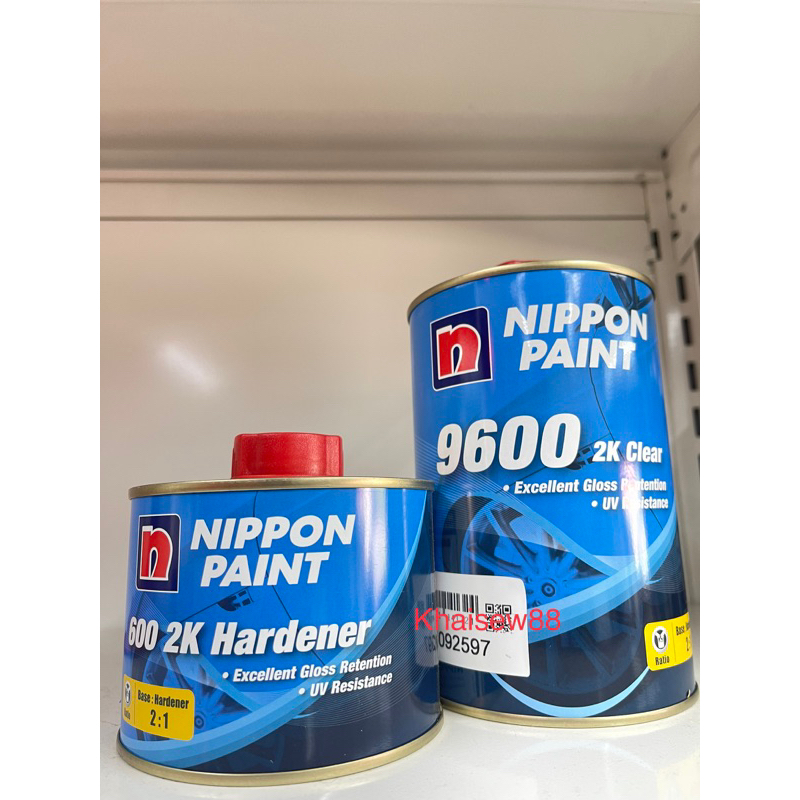 Nippon 9600 2K 2:1 Clear - set (Free 5pcs cone filter ) | Shopee Malaysia