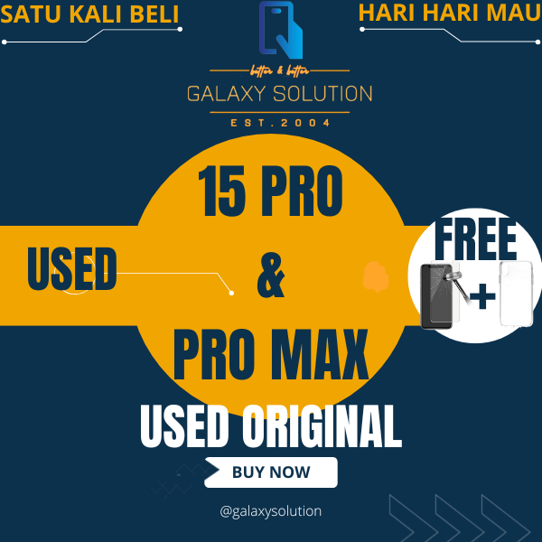 USED 15P / 15PM - SATU TAHUN WARRANTY | Shopee Malaysia