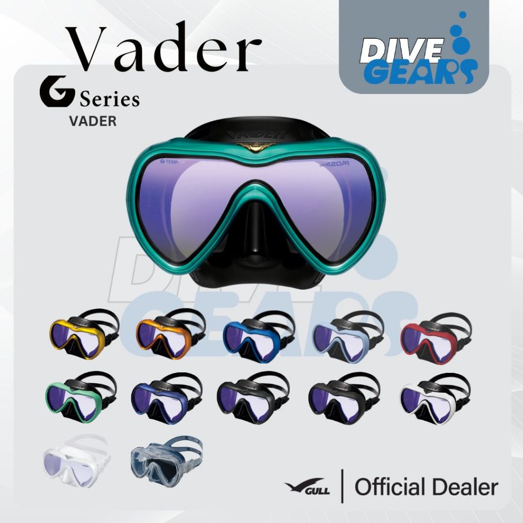 GULL Mask G Series Vader Diving Mask Scuba Diving | Shopee Malaysia