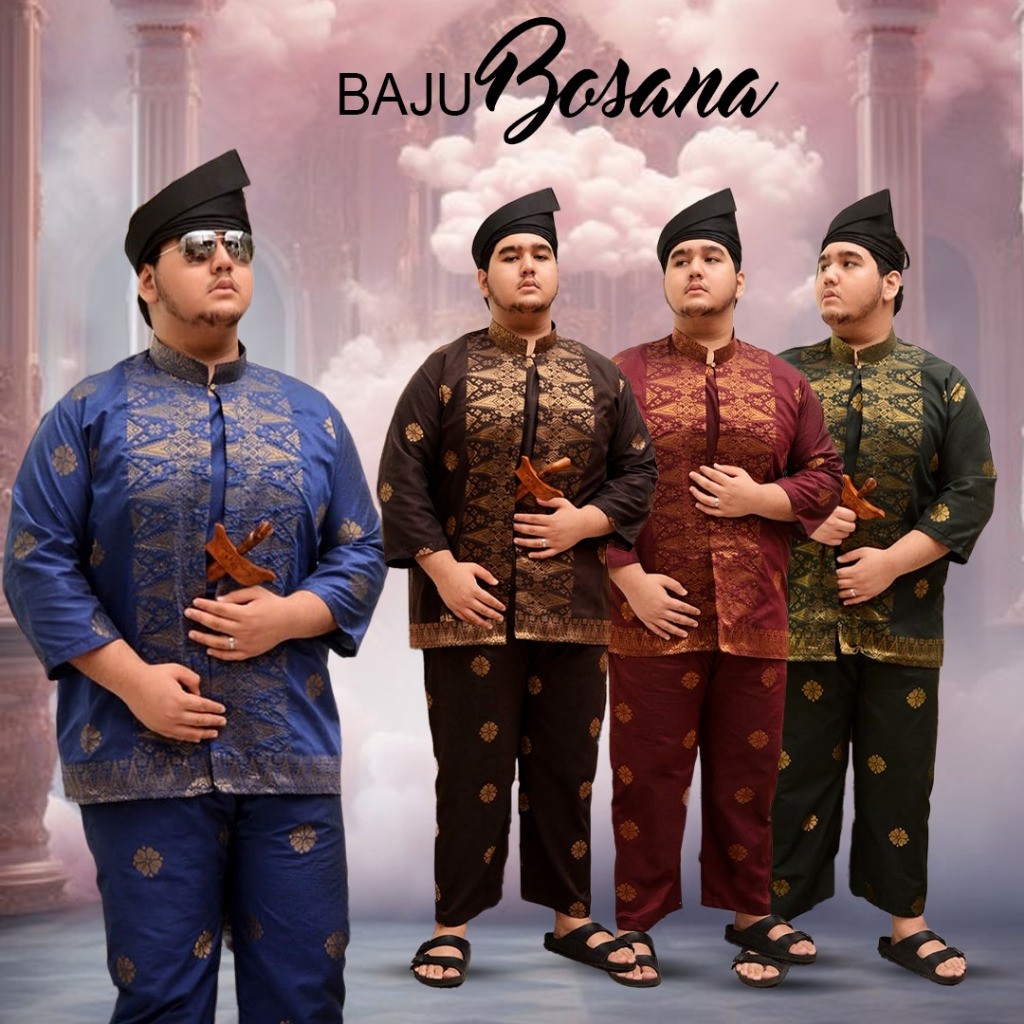 Baju Busana |XS-2XL | Songket Atirah| Baju Melayu - Baju Bosana - Baju ...