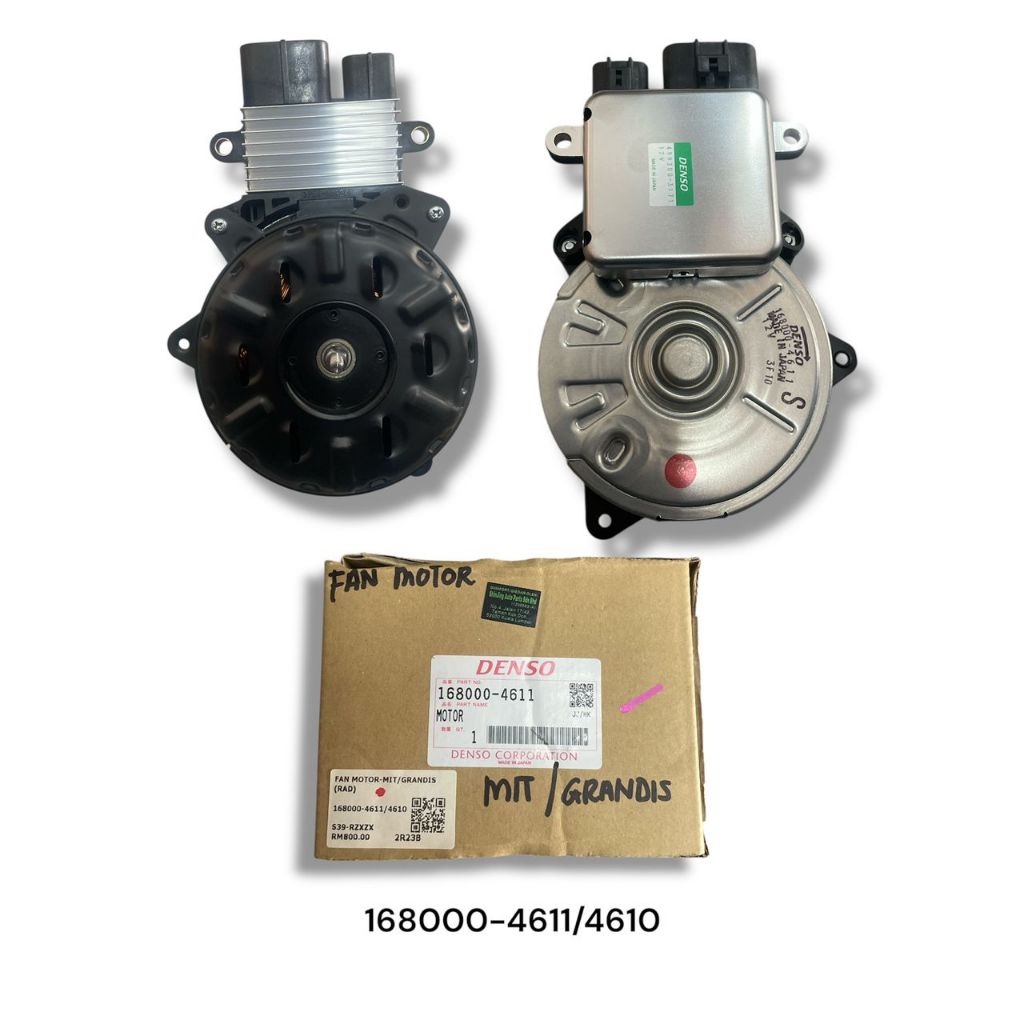 FAN MOTOR FOR MITSUBISHI GRANDIS (RADIATOR) 168000-4611/4610 | Shopee ...