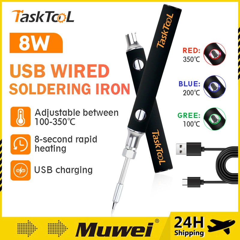 8W Portable Soldering Iron Tool USB Charging Soldering Iron 电烙铁 ...
