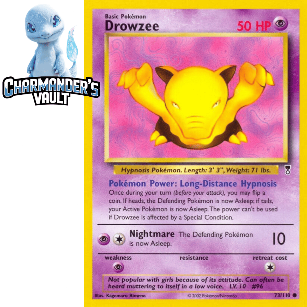 Drowzee #073/110 Legendary Collection Vintage 2002 Pokémon TCG | Shopee ...