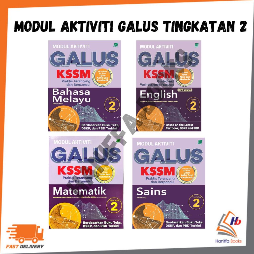 SASBADI : MODUL AKTIVITI GALUS KSSM TINGKATAN 2 | Shopee Malaysia