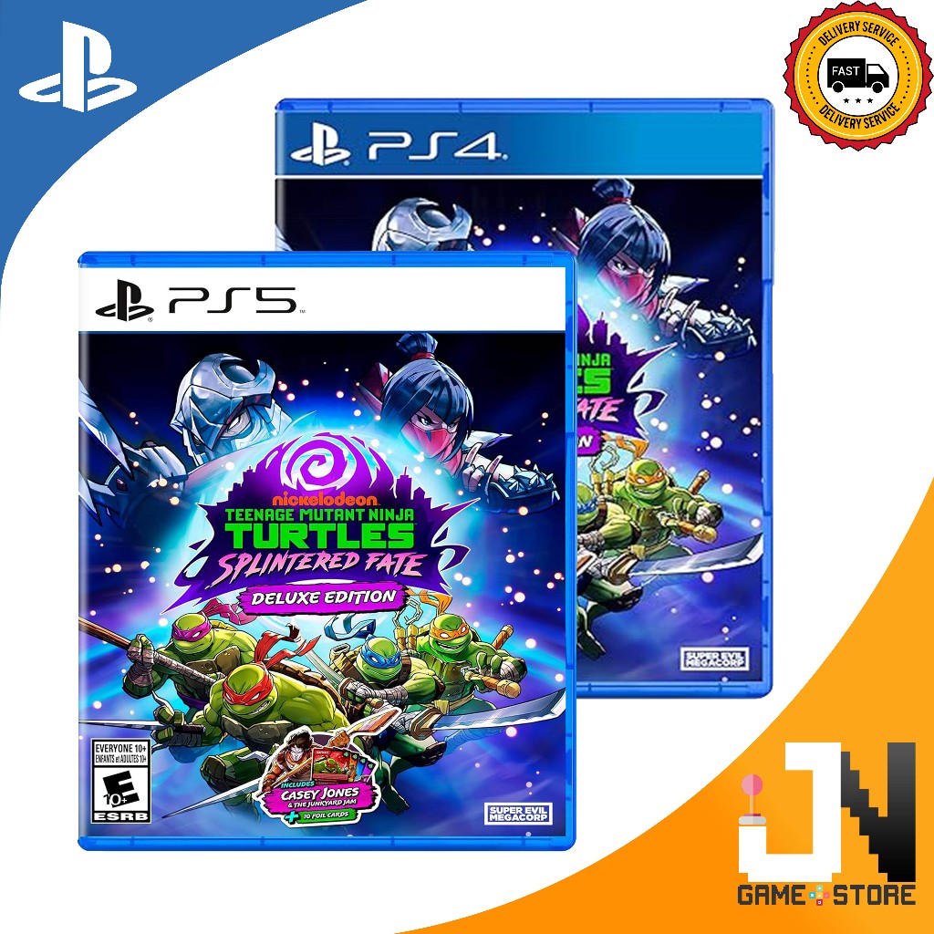 PS4 / PS5 Teenage Mutant Ninja Turtles: Splintered Fate Deluxe Edition ...