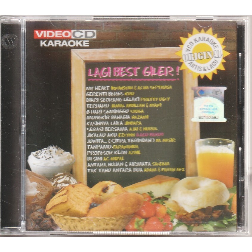VCD LAGI BEST GILER ! [ ORIGINAL VCD KARAOKE ] | Shopee Malaysia