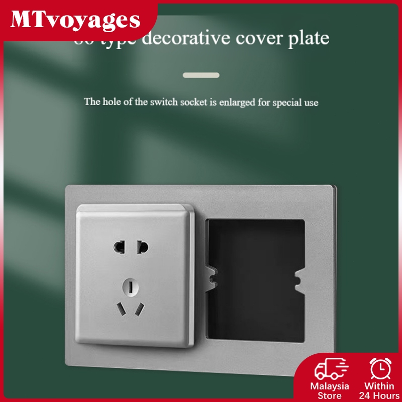 Switch Surround Plate Wall Panel Decoration Switch Socket Frame ...
