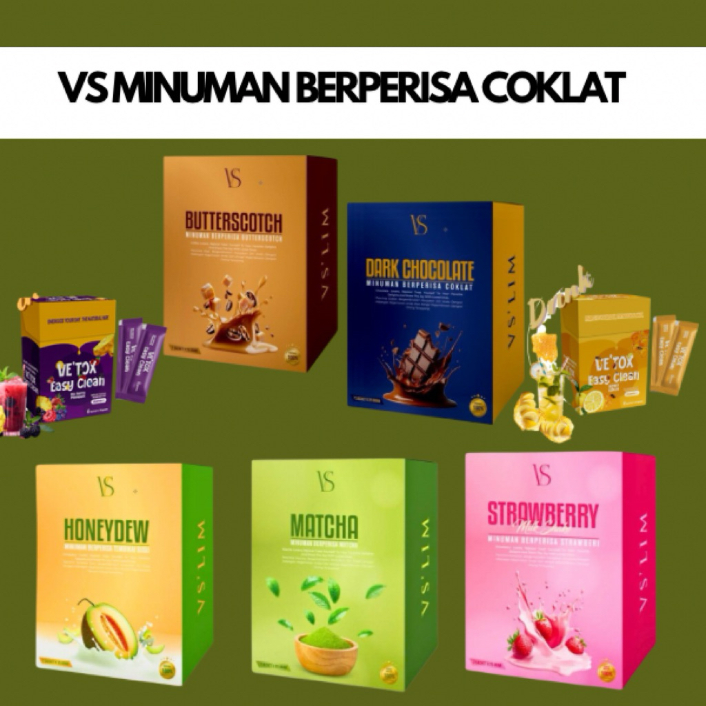 MINUMAN VSLIM BY DYNA YUSOF CHOCOLATE & BUTTERSCOTH | Shopee Malaysia