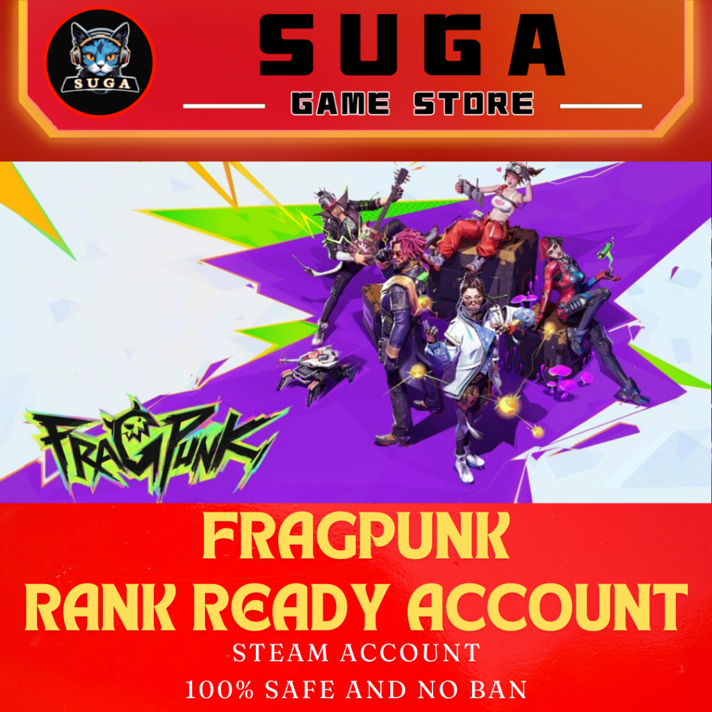 FRAGPUNK RANK READY STEAM ACCOUNT (INTERNATIONAL SERVER) | LV30 ACCOUNT ...