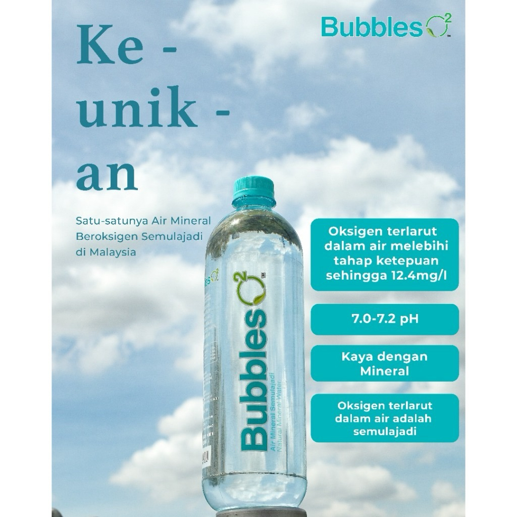 Air Mineral Bubbles O2 (425ml) (800ml) | Shopee Malaysia