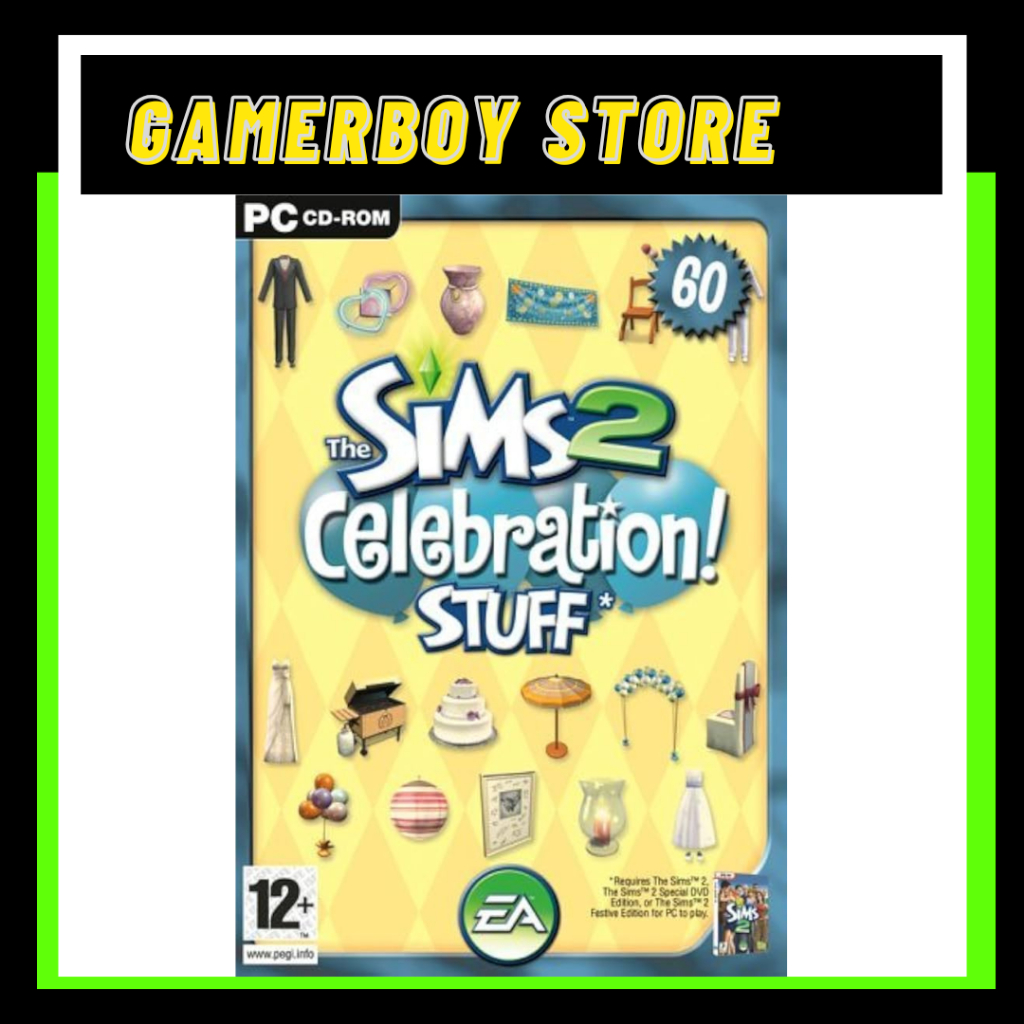 WINDOWS PC THE SIMS 2 CELEBRATION STUFF EXPANSION PACK [REQUIRES THE ...