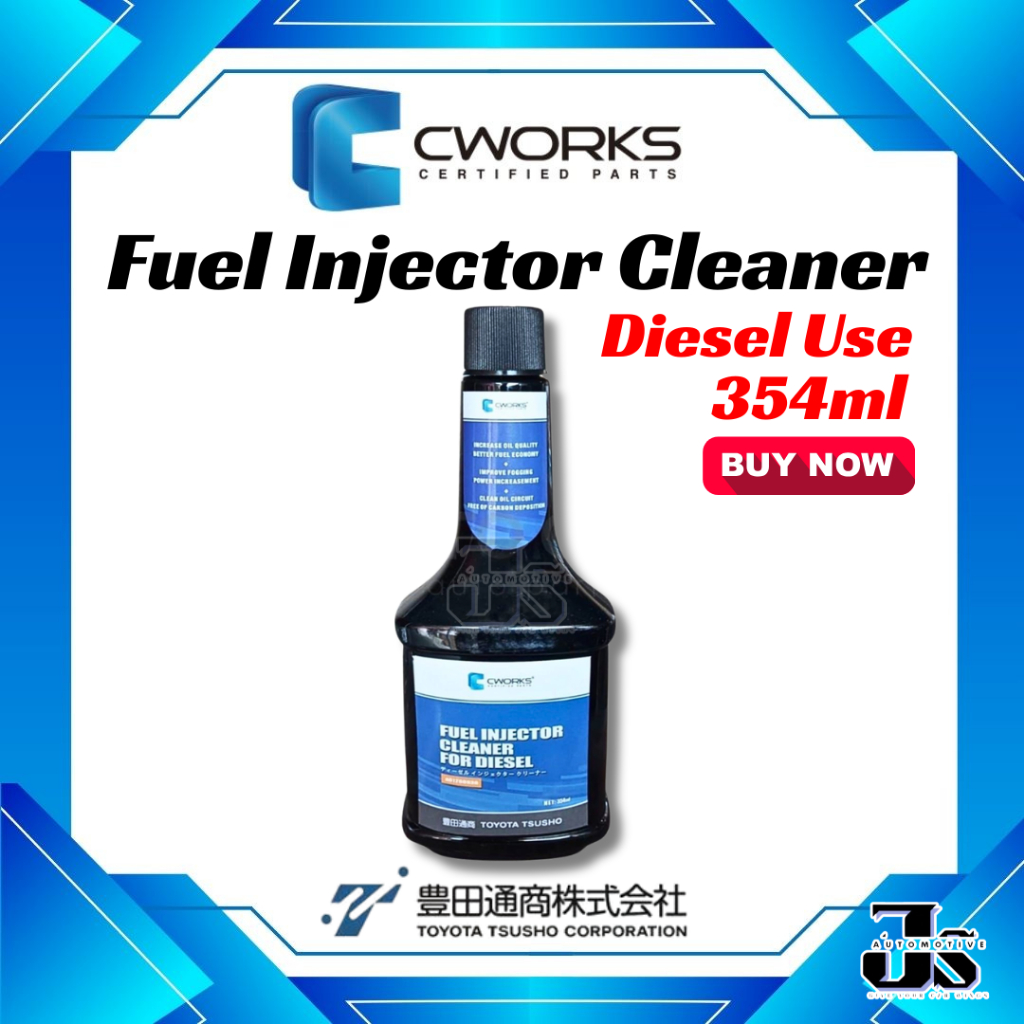 CWORKS Fuel Injector Cleaner DIESEL use 354ml (100% ORIGINAL) | Shopee ...