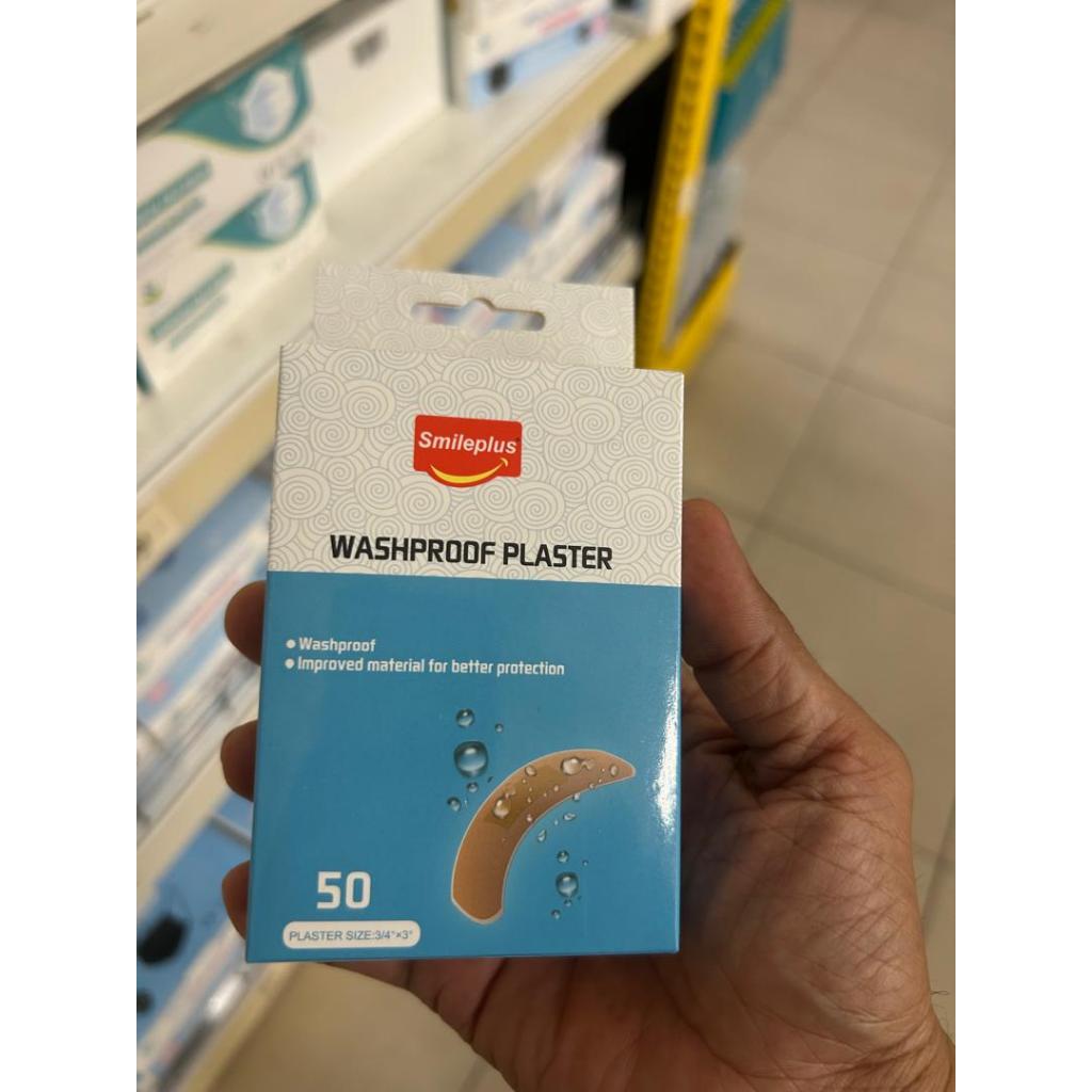 Smileplus Washproof Plaster 3/4 inch x 3 inch x 50's Plaster Kalis Air ...