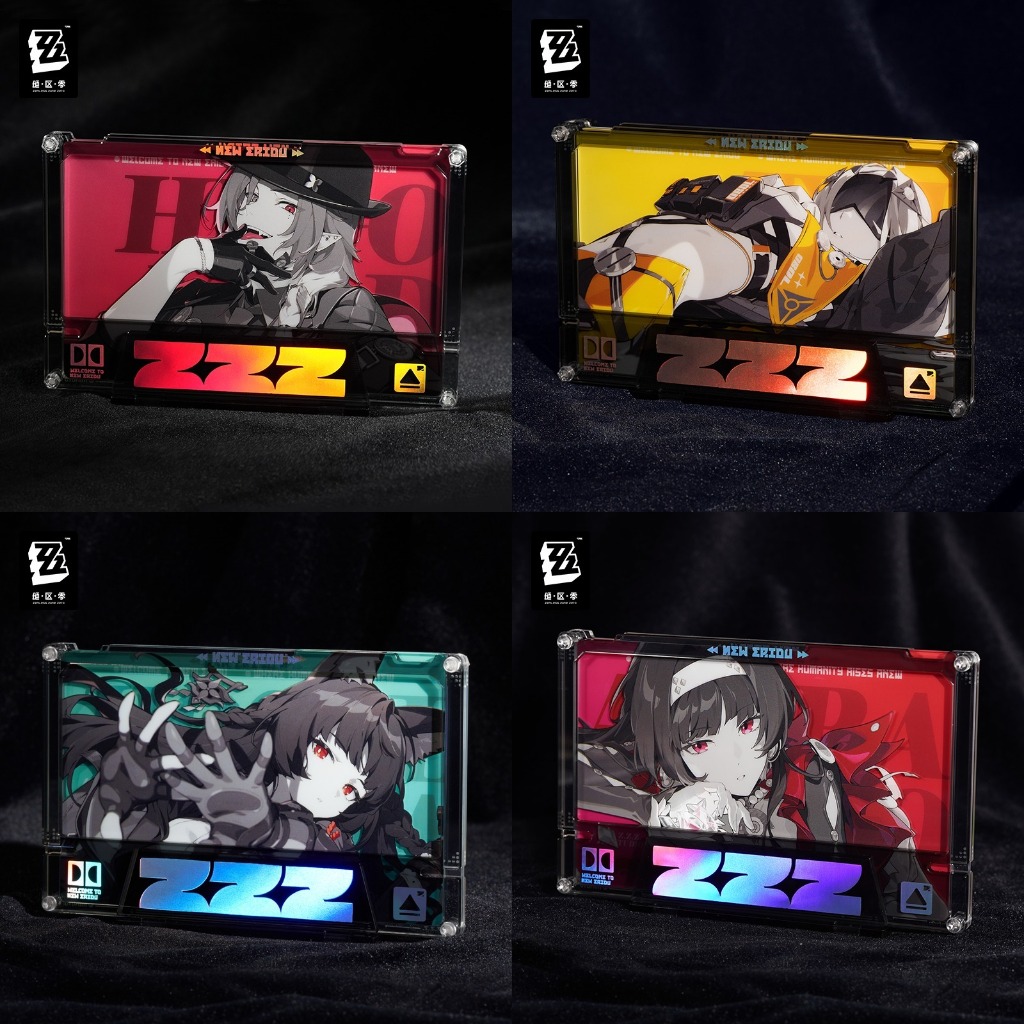 【Zenless Zone Zero】 Cinema Series - Acrylic Card Set Hugo Vivian ...